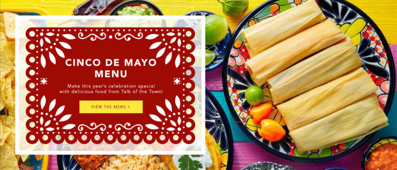 Cinco de mayo - Talk of the Town Catering
